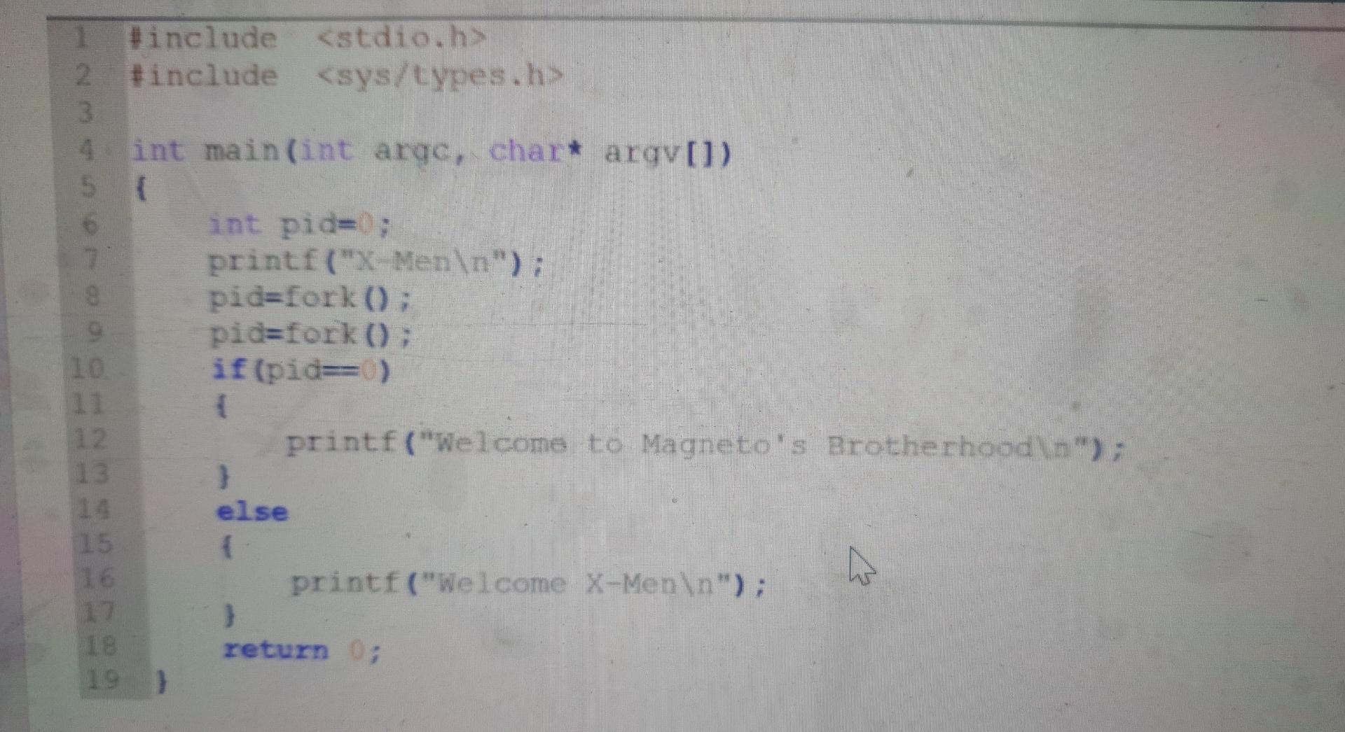 Solved 1 #include 2 #include > 3 4 int main(int argc, | Chegg.com