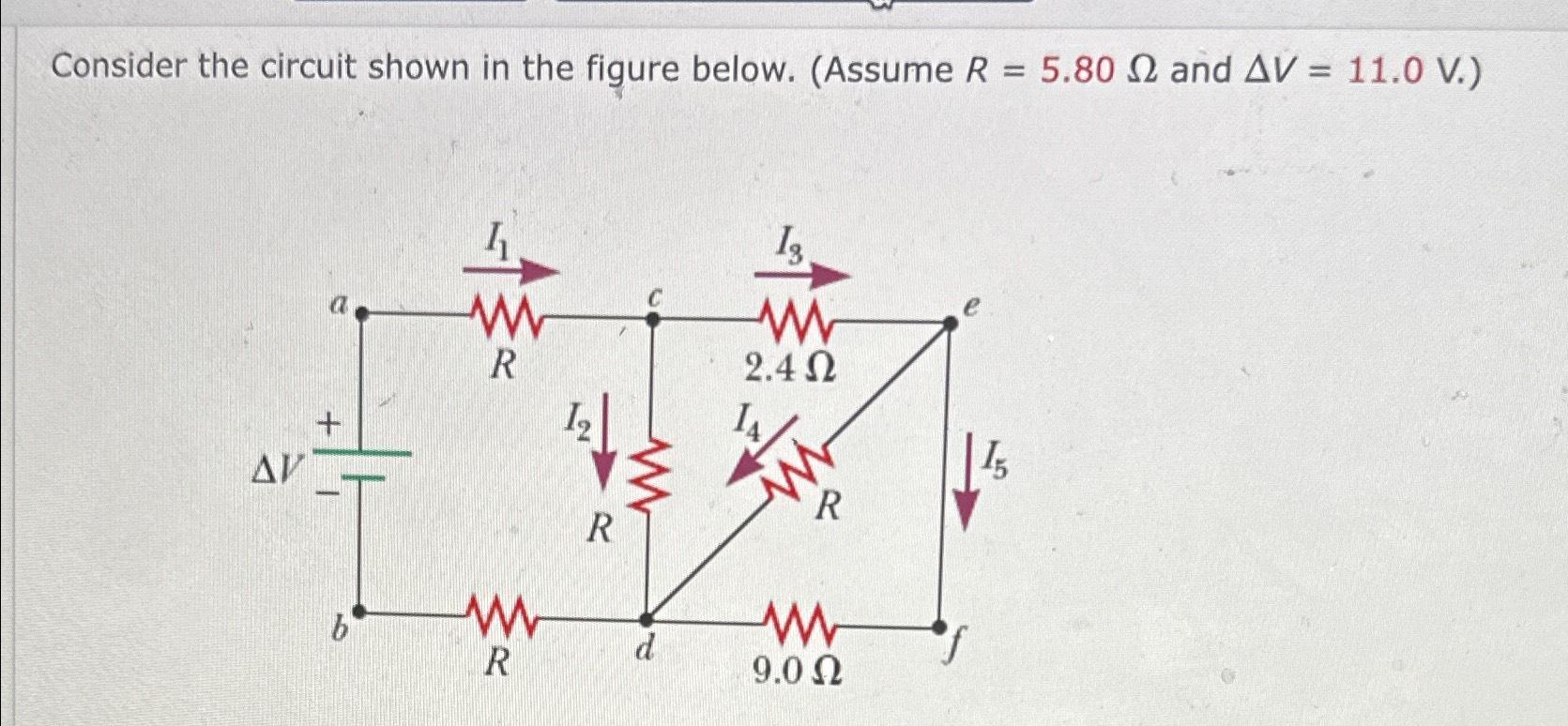 Solved Consider the circuit shown in the figure below. | Chegg.com