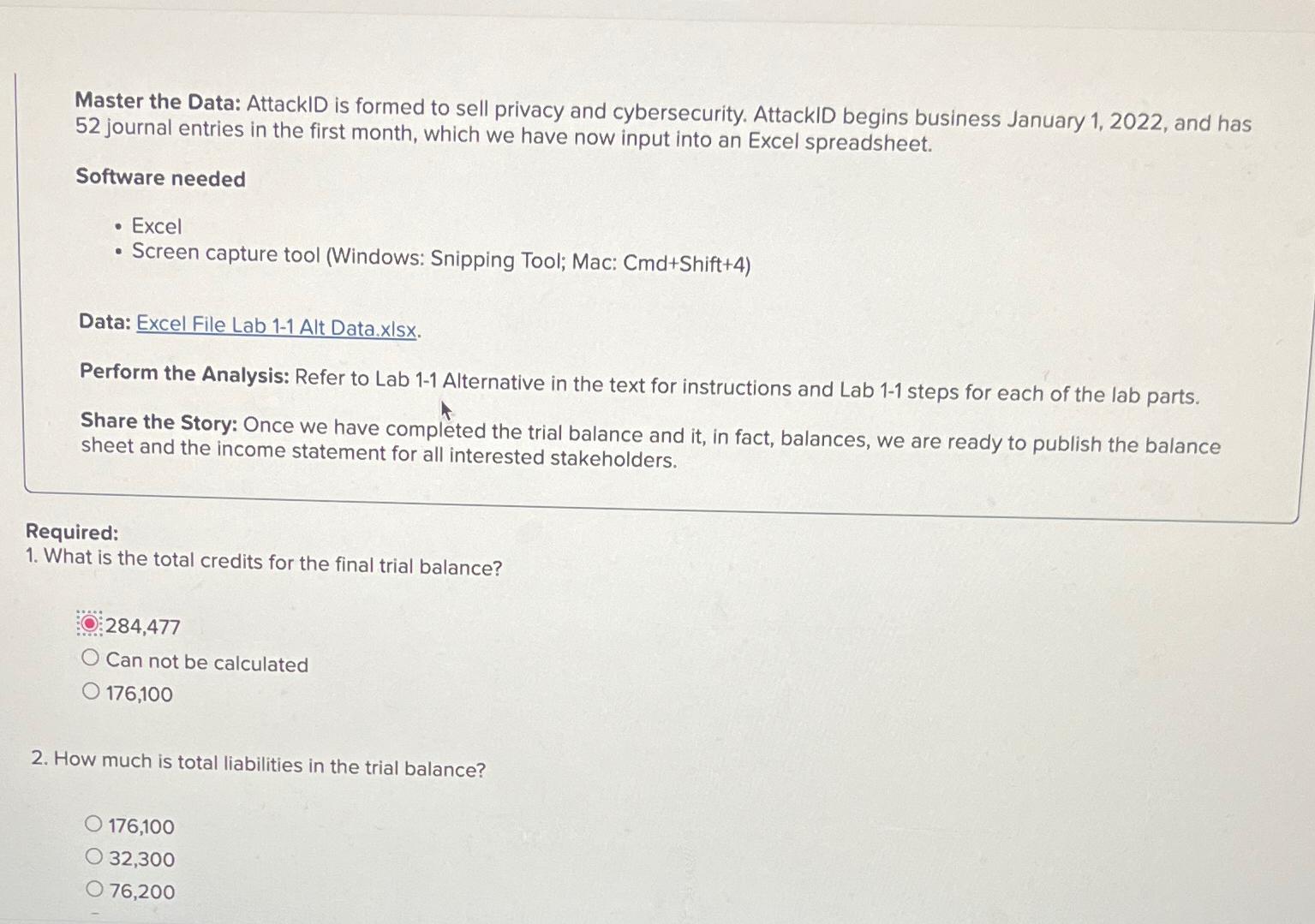 Solved Master the Data: AttackID is formed to sell privacy | Chegg.com