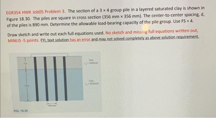 Solved EGR354 HWK Job05 Problem 3. The section of a 3×4 | Chegg.com