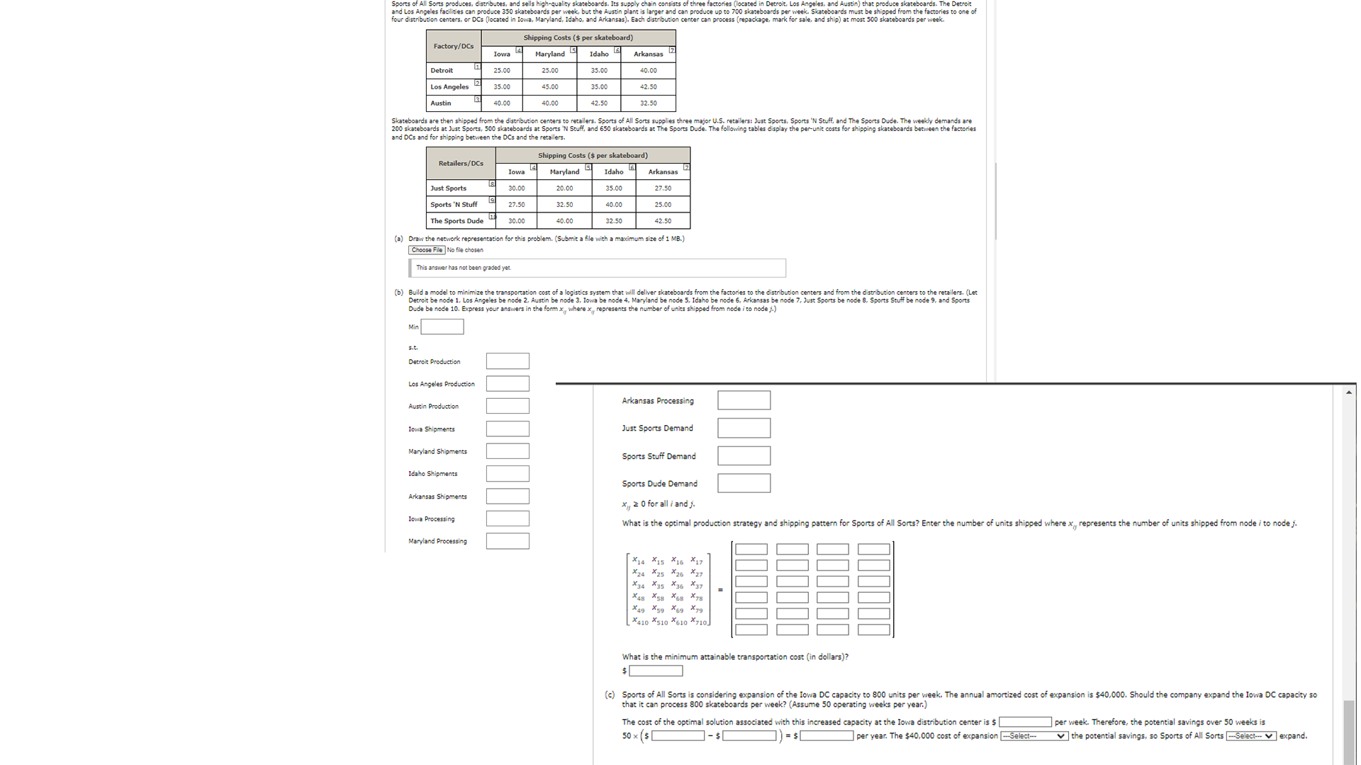 Solved question 2 hw 6 What is the optimal production | Chegg.com Solved question 2 hw 6 What is the optimal production | Chegg.com