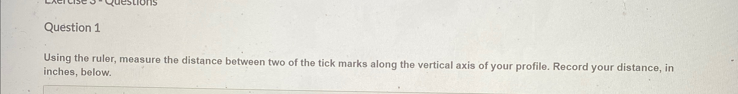 Solved Question 1Using the ruler, measure the distance | Chegg.com