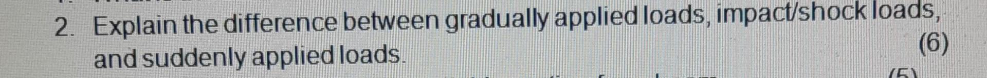 Solved 2. Explain the difference between gradually applied | Chegg.com