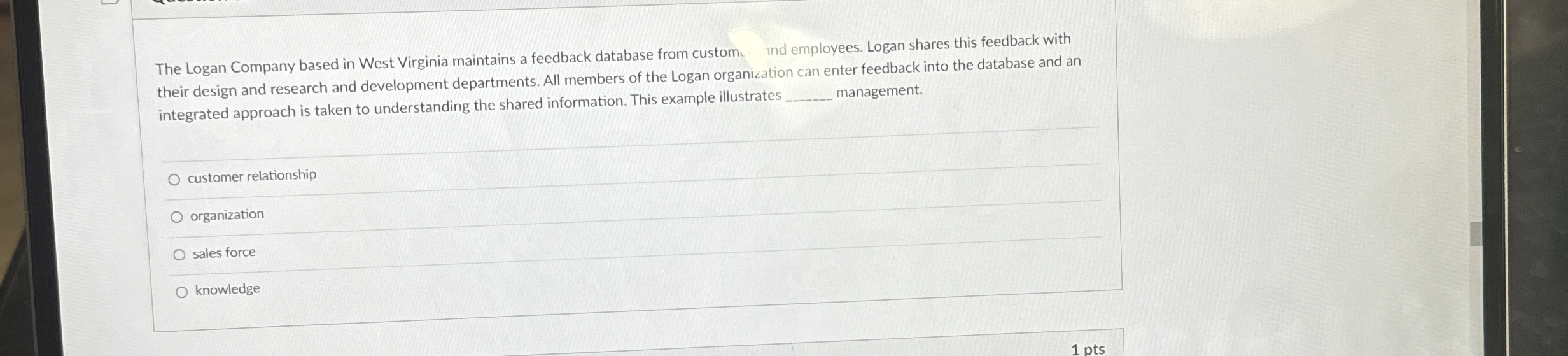 Solved The Logan Company based in West Virginia maintains a | Chegg.com