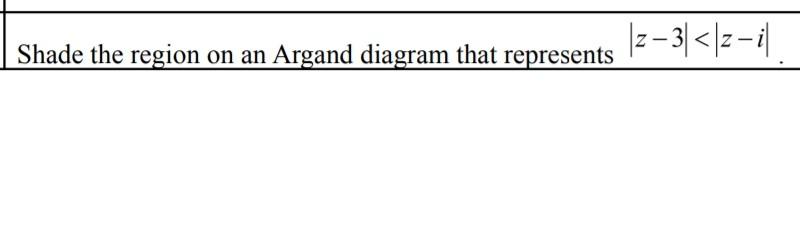 Solved Shade the region on an Argand diagram that represents | Chegg.com
