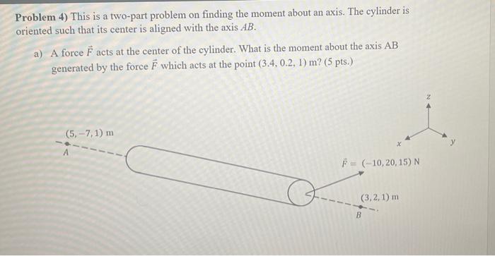 Solved Problem 4) This is a two-part problem on finding the | Chegg.com