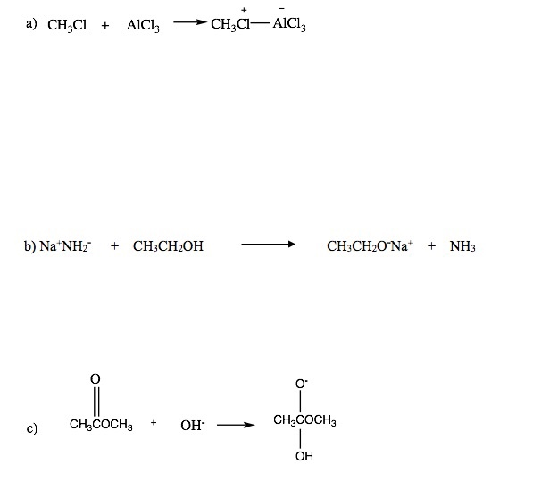 Solved use the arrows pushing technique to show how each of | Chegg.com