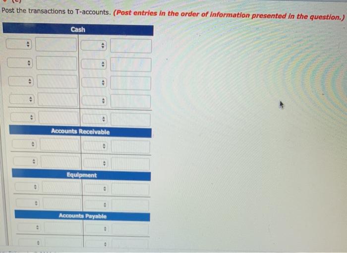 Solved Exercise 3-14 (Part Level Submission) Selected | Chegg.com