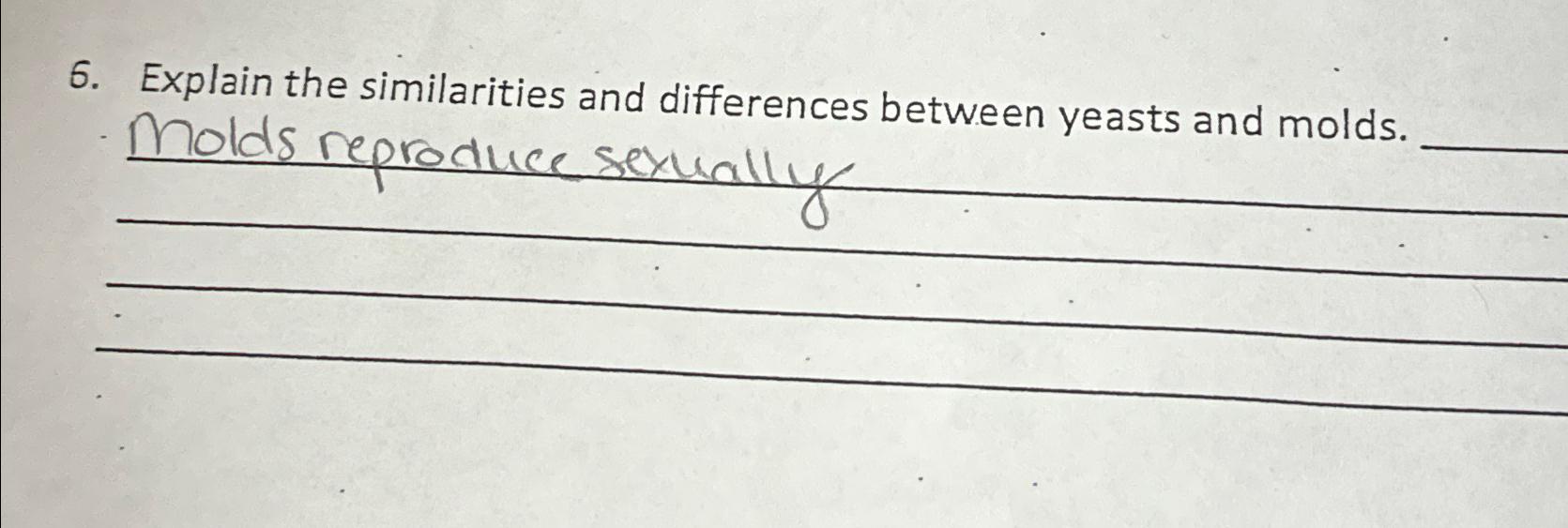 Solved Explain the similarities and differences between | Chegg.com