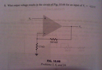 Solved What output voltage results in the circuit of Fig. | Chegg.com