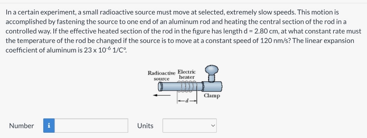 Solved In a certain experiment, a small radioactive source | Chegg.com