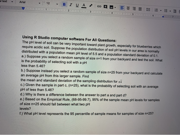 Solved Use the computer software R STUDIO to do the | Chegg.com