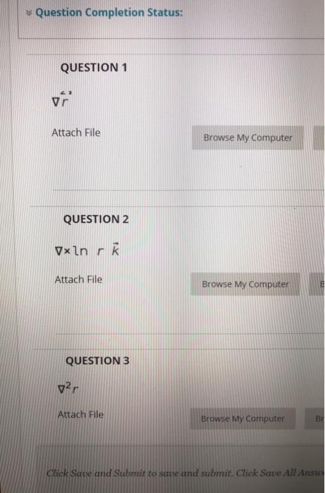 Solved Question Completion Status: QUESTION 1 Attach File | Chegg.com