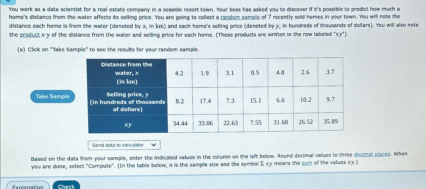 You work as a data scientist for a real estate | Chegg.com