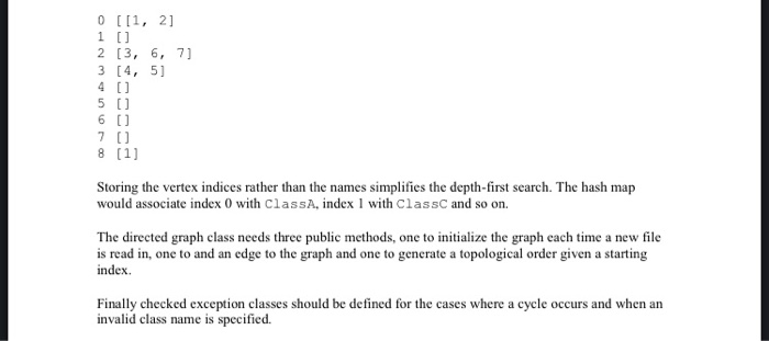 Solved The fourth programming project involves writing a | Chegg.com