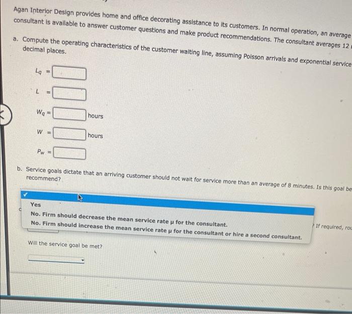 Solved The subject is quantitative methods for | Chegg.com