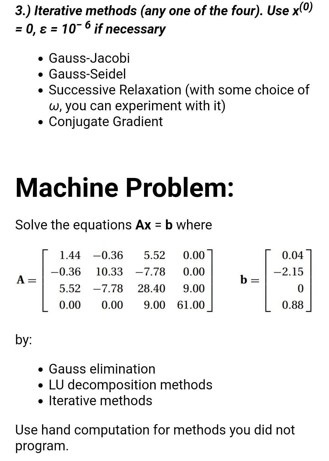 Solved Use any programming language for the following: | Chegg.com