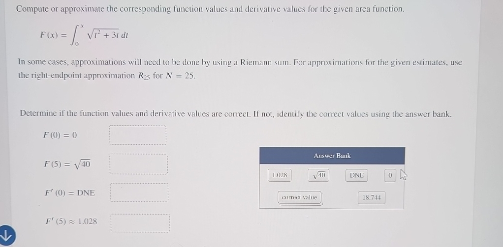 Solved Compute or approximate the corresponding function | Chegg.com