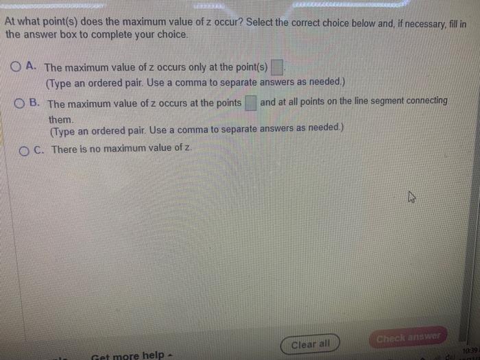 Solved Use graphical methods to solve this linear | Chegg.com