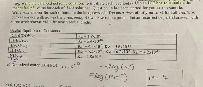 Solved 2. Consider a 0.10M solution of the weak acid HA(aq) | Chegg.com