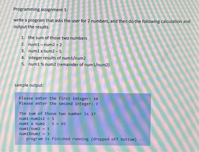 Solved I can not understand the professor, Please help me by | Chegg.com