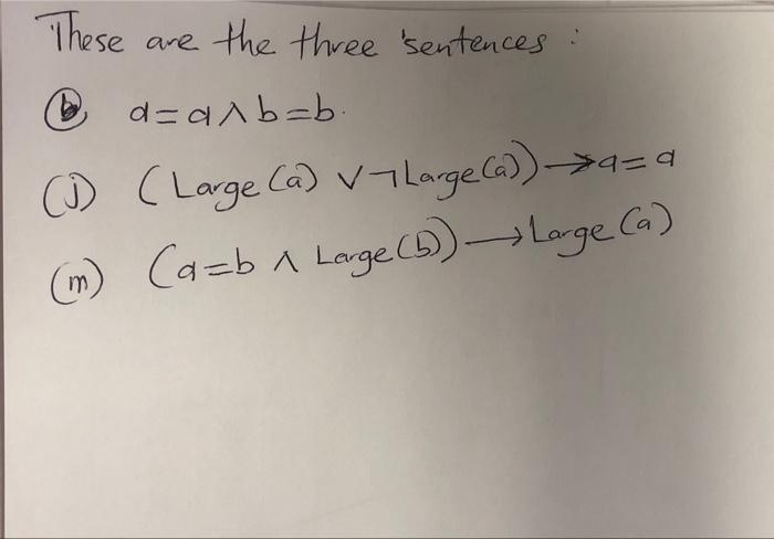 Solved Carefully explain why there is no proof of the three | Chegg.com