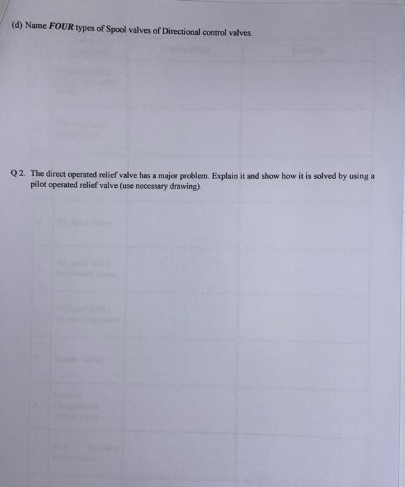 Solved Q1. (a) The air filter has a great role in any | Chegg.com