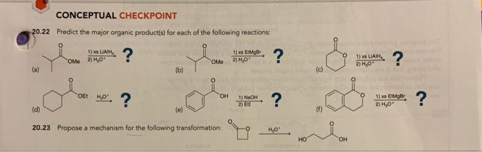 Solved CONCEPTUAL CHECKPOINT | Chegg.com