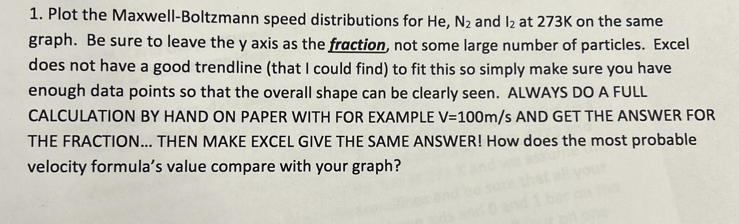 Solved Plot the Maxwell-Boltzmann speed distributions for | Chegg.com