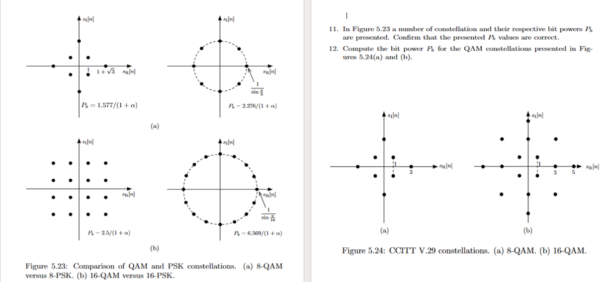 (a)In Figure 5.23 ﻿a number of constellation and | Chegg.com