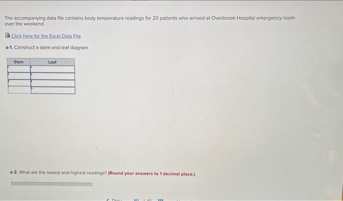 Solved The accompanying data file contains body | Chegg.com