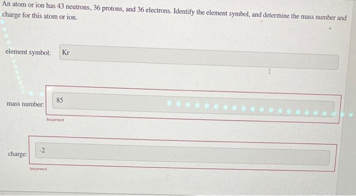 Solved A Se ion has a mass number of 75 and a charge of −2. | Chegg.com