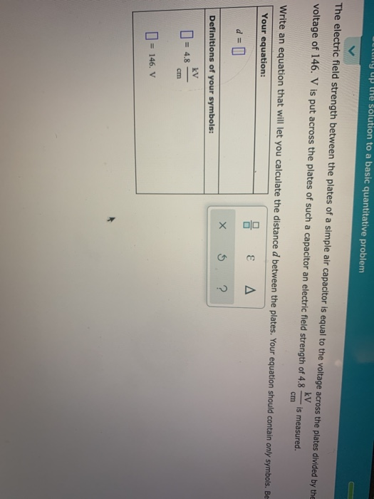 Solved Y Up The Solution To A Basic Quantitative Problem The 6163