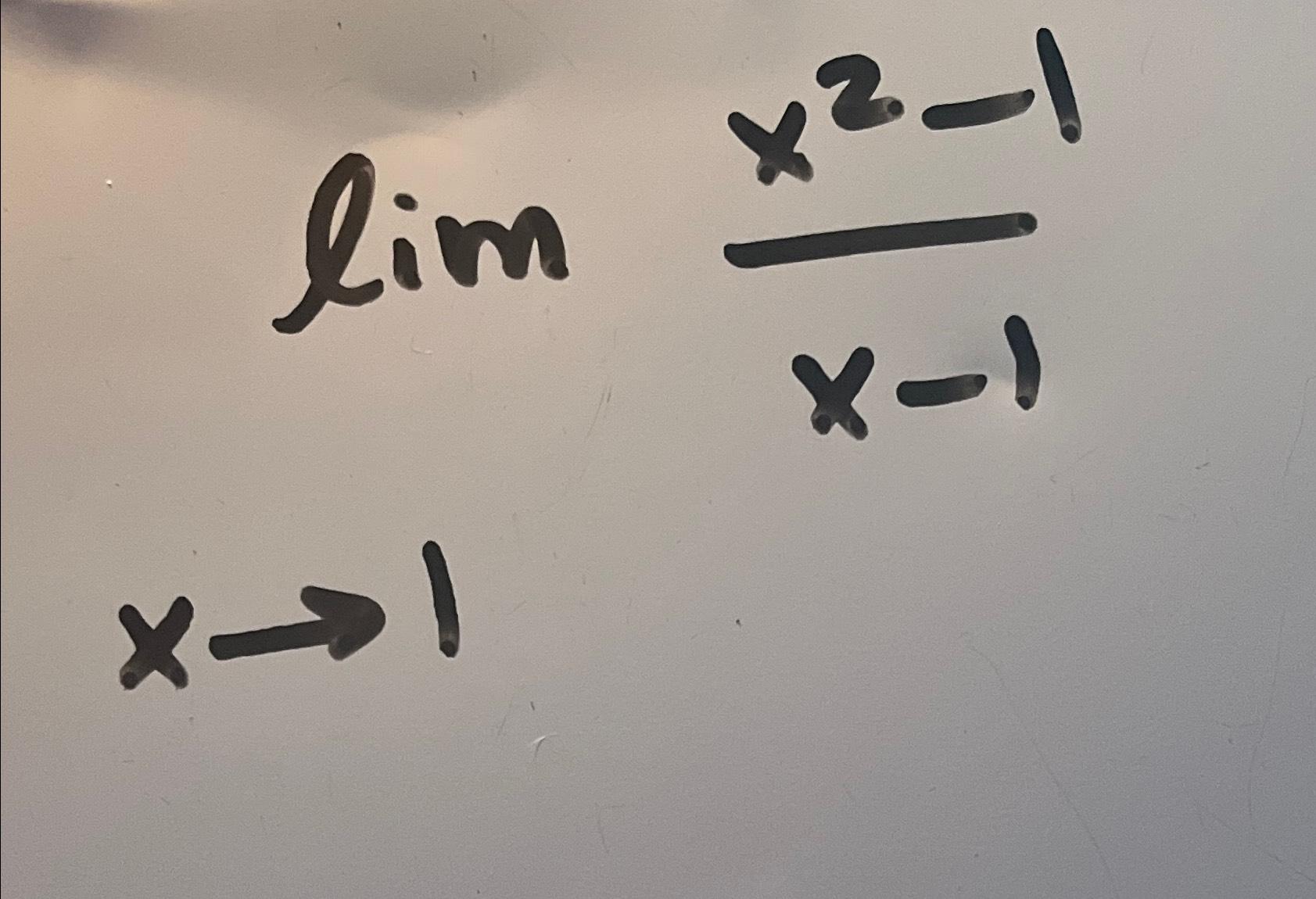 Solved limx→1x2-1x-1 | Chegg.com