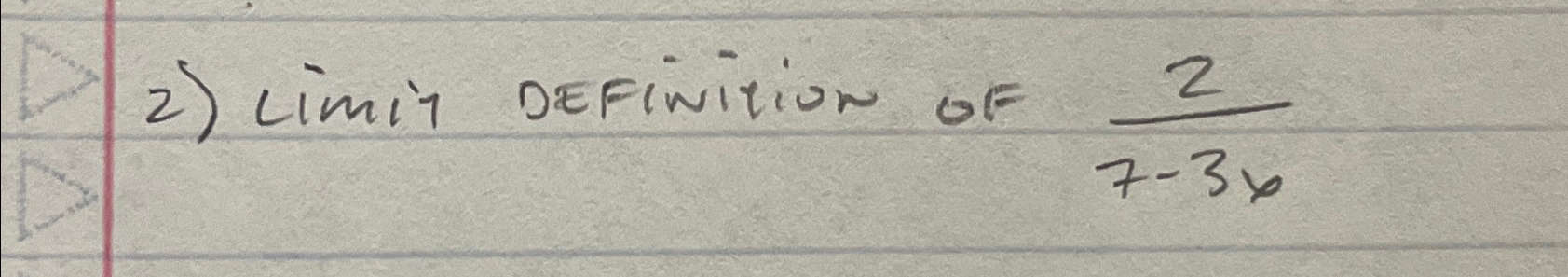Solved LiMit DEFINItion of 27-3x | Chegg.com