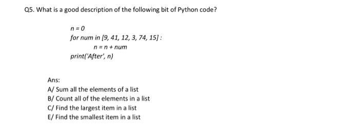 Solved Q8 If We Use How Are You As The Iterator In A 