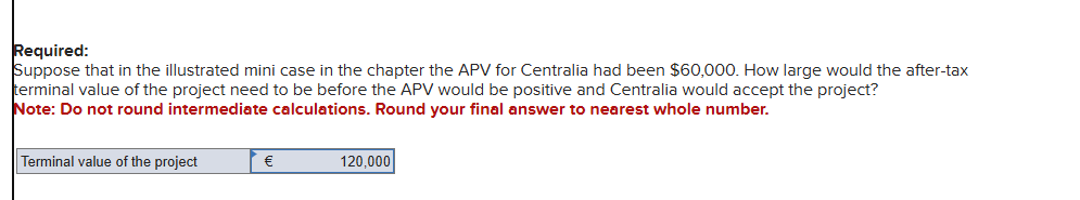 Suppose that in the illustrated mini case in the | Chegg.com