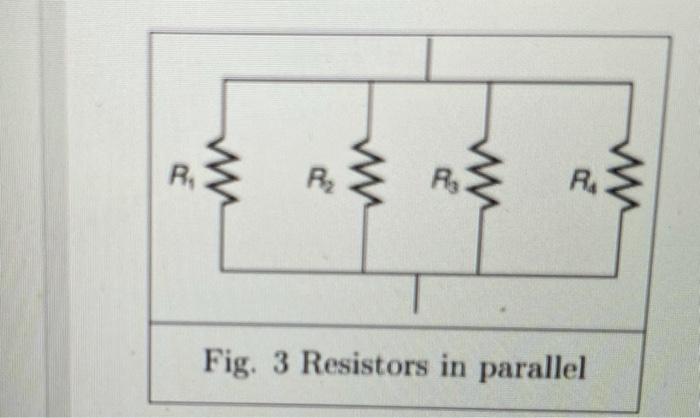 Solved 2. Draw R1, R2, and R3 in parallel. Calculate the | Chegg.com