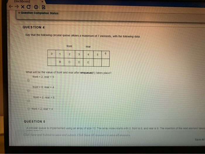 Solved Blackboard 4 → XCO Question Completion Status: | Chegg.com