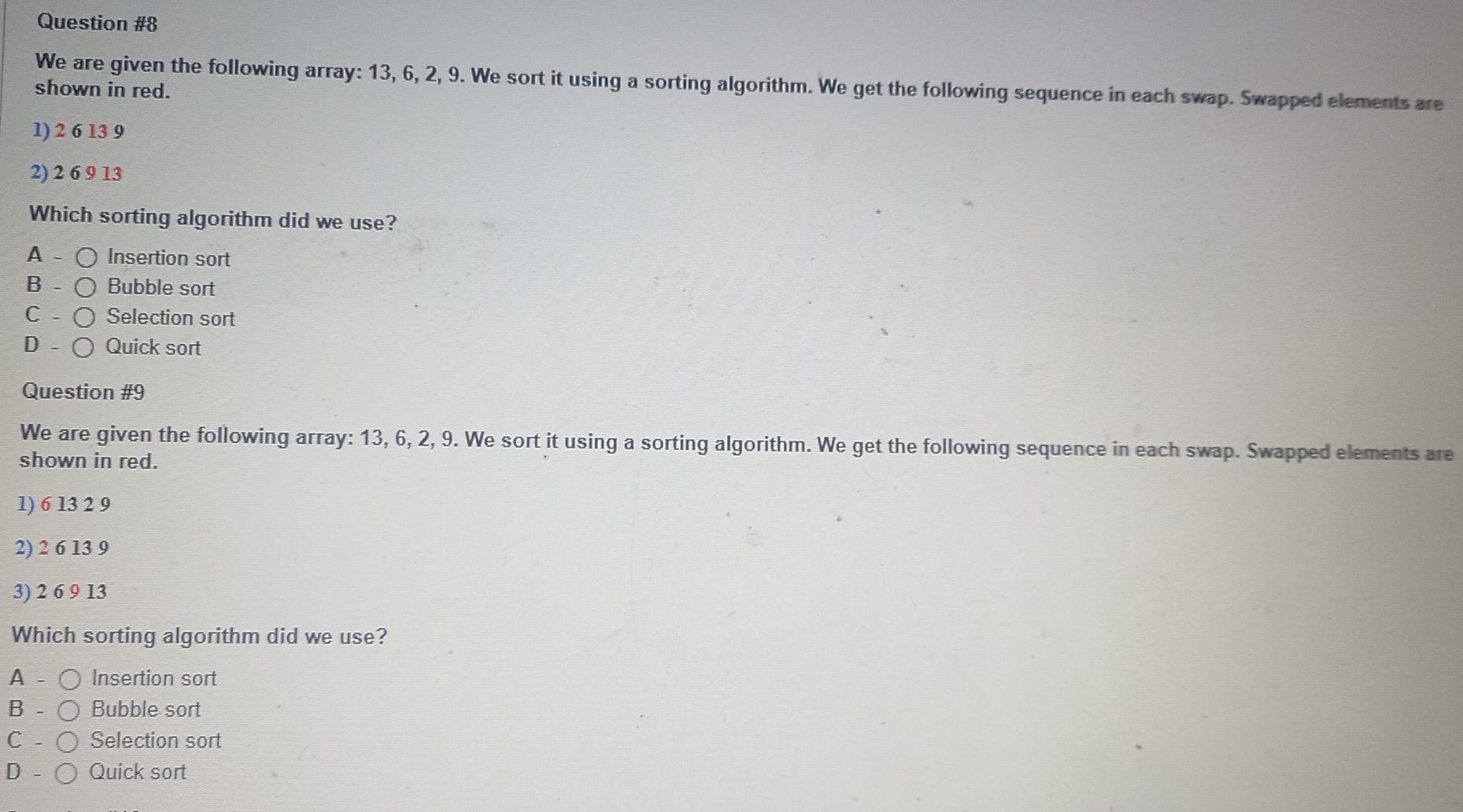 Solved Question #1 Insert these integers into a binary tree: | Chegg.com