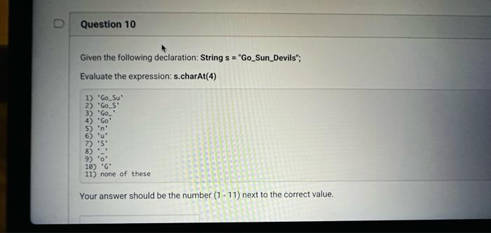 Solved When the following expression is evaluated, the | Chegg.com
