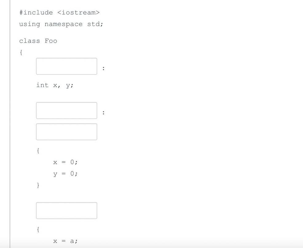 Solved Xy Two Protected Int Variables Default 