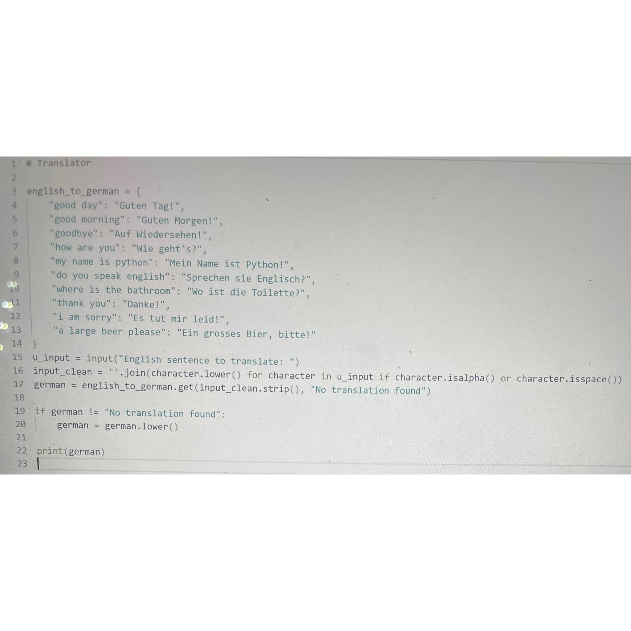 Solved Im having trouble with the output of the code. The | Chegg.com