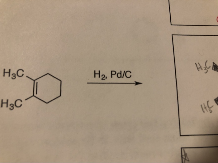 Solved Насл H2, Pd/C ер ме, Нас | Chegg.com