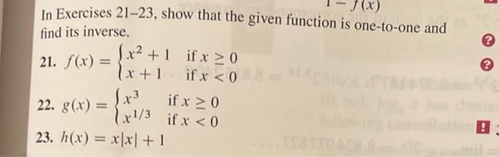 Solved Show that the functions f in Exercises 1-12 are | Chegg.com