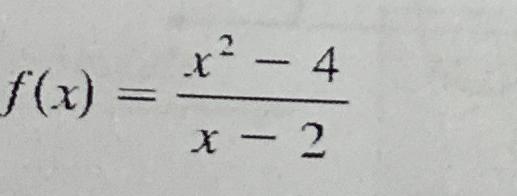 Solved f(x)=x2-4x-2Find the domain of the function | Chegg.com