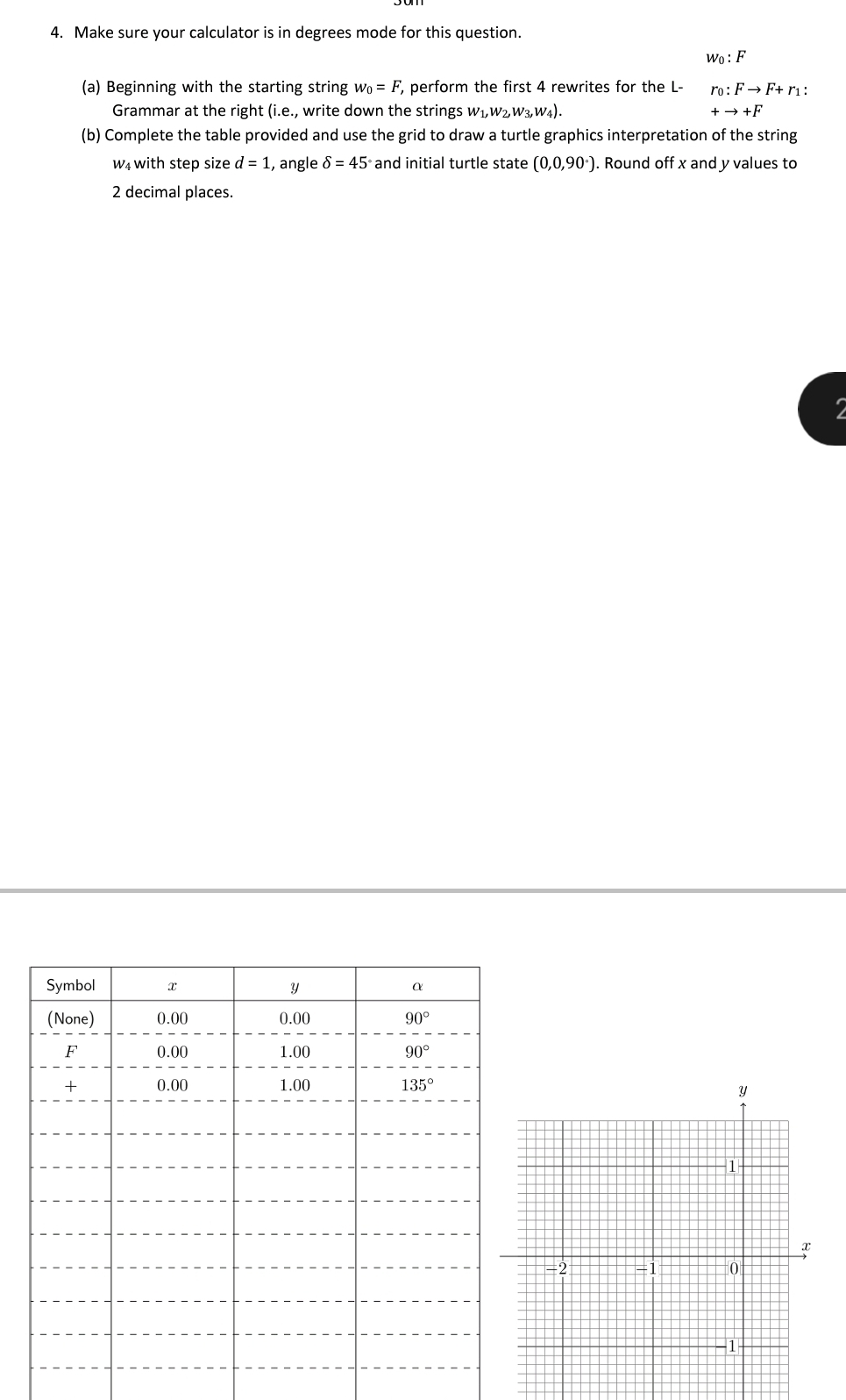 Solved Make sure your calculator is in degrees mode for this | Chegg.com