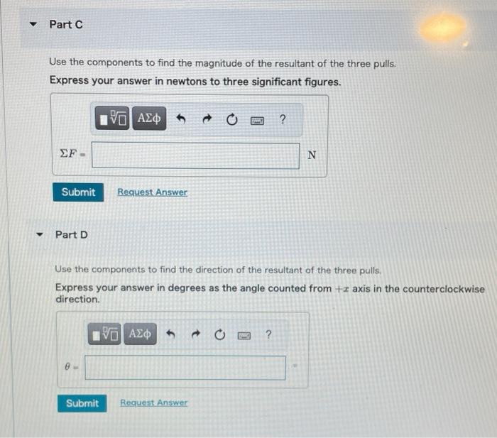 Solved Workmen are trying to free an SUV stuck in the mud. | Chegg.com