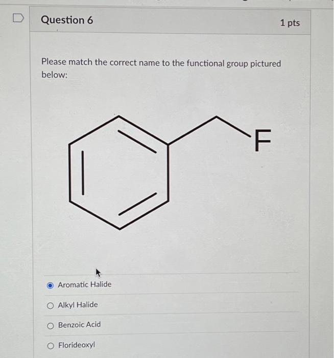 Solved Please match the correct name to the functional | Chegg.com