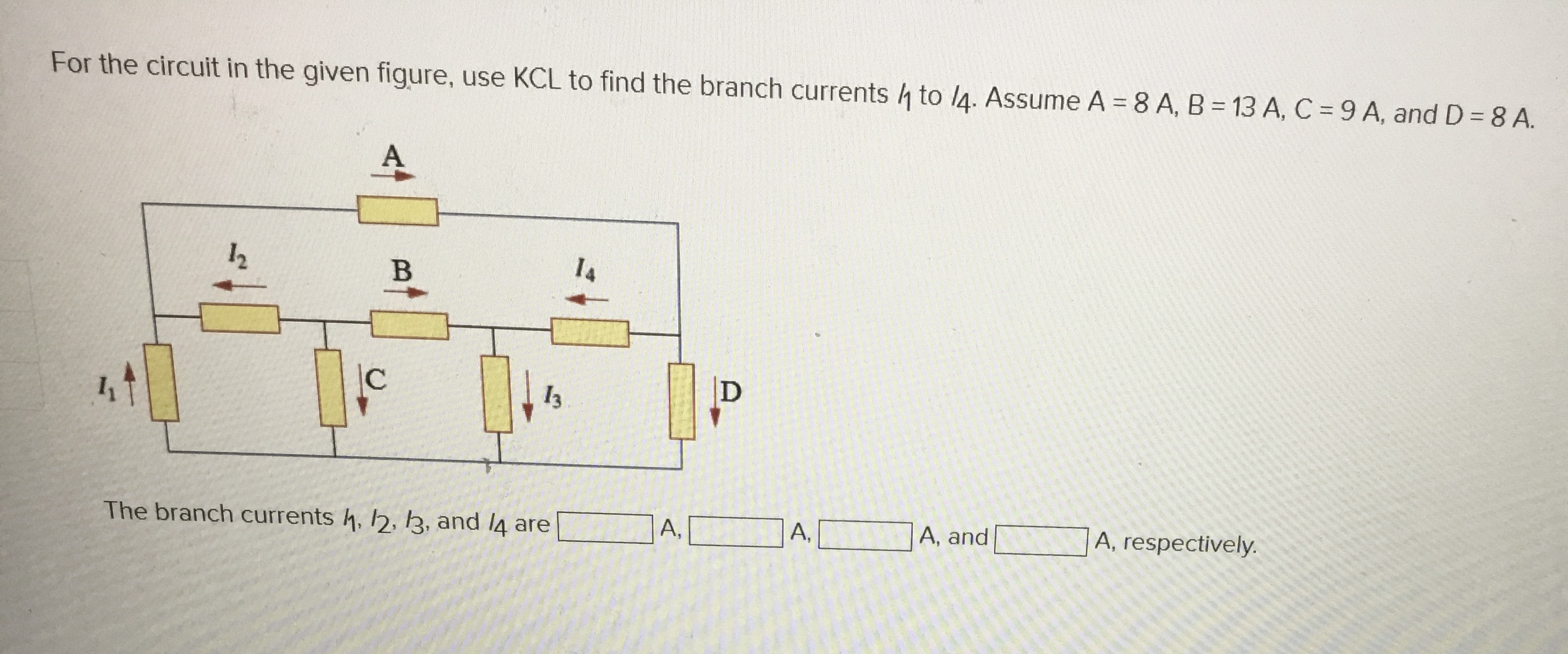 Solved For the circuit in the given figure, use KCL ﻿to find | Chegg.com